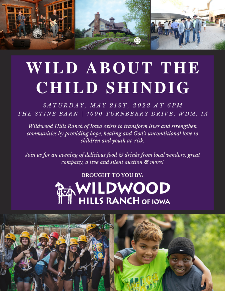 The Wild About the Child Shindig is THIS Saturday! - Wildwood Hills ...
